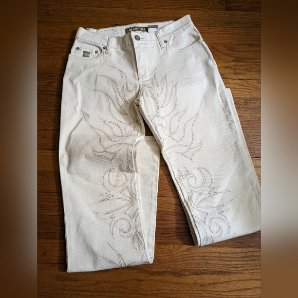 BONGO | Pants & Jumpsuits | Y2k Bongo Flame Jeans | Poshmark